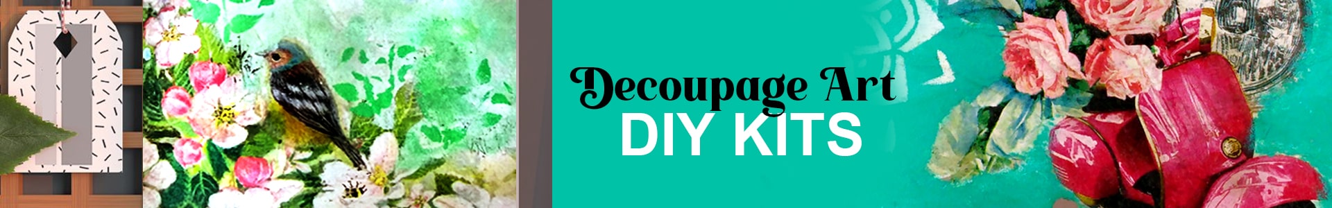 Penkraft | Decoupage Art DIY Kit | DIY Art Kits | Order Now