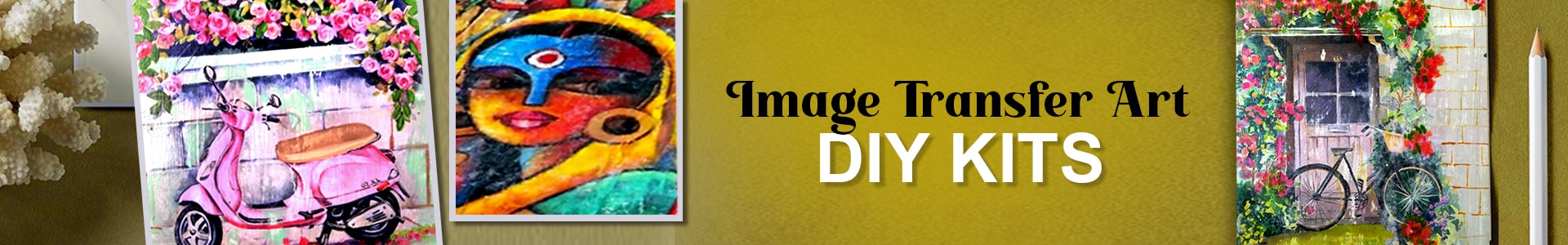 Penkraft | Image Transfer DIY Kit | DIY Art Kits | Order Now